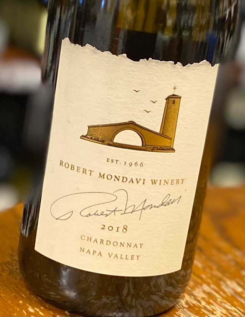 Robert Mondavi Napa Valley Chardonnay | Dominion Wine And Beer | Food ...